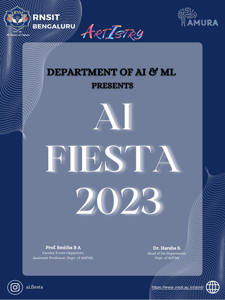 Ai Fiesta Brochure Rnsit | PDF | Electronic Cigarette | Artificial ...
