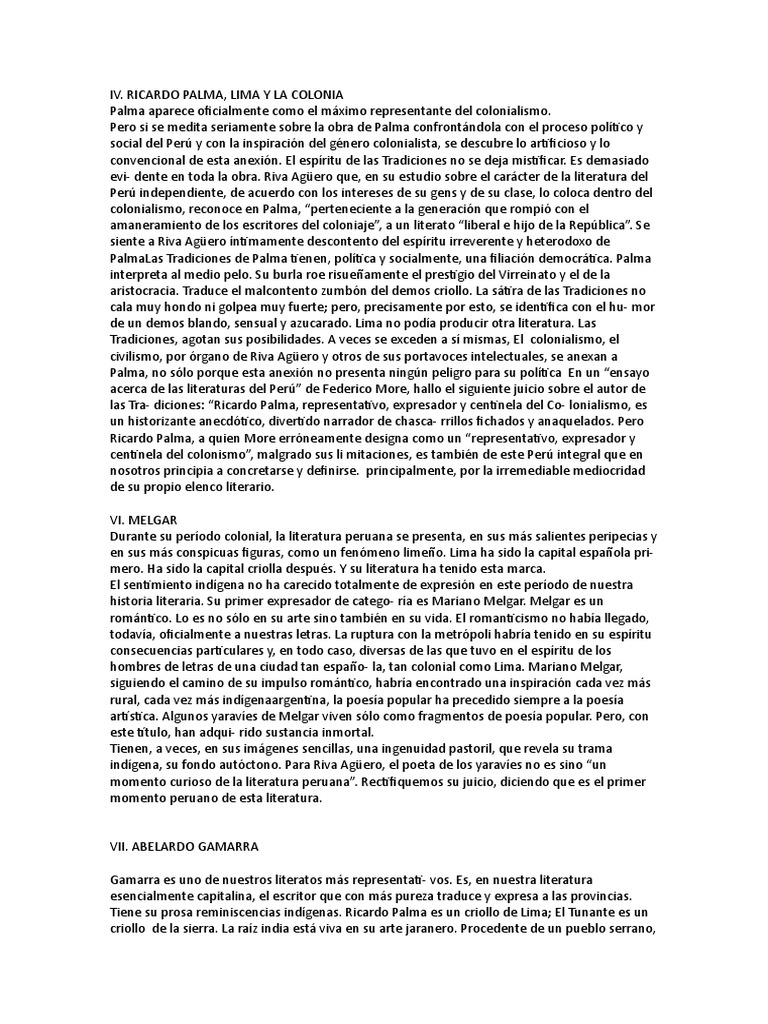 Documento | PDF | Perú | Lima
