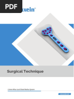 EVOS Wrist Surgical Technique Smith and Nephew | PDF | Drill | Screw