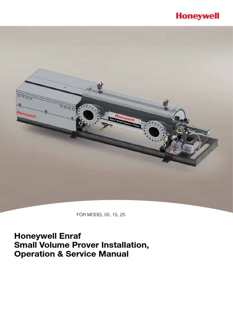 PMT Hps Honeywell Enraf Small Volume Prover Installation Operation ...