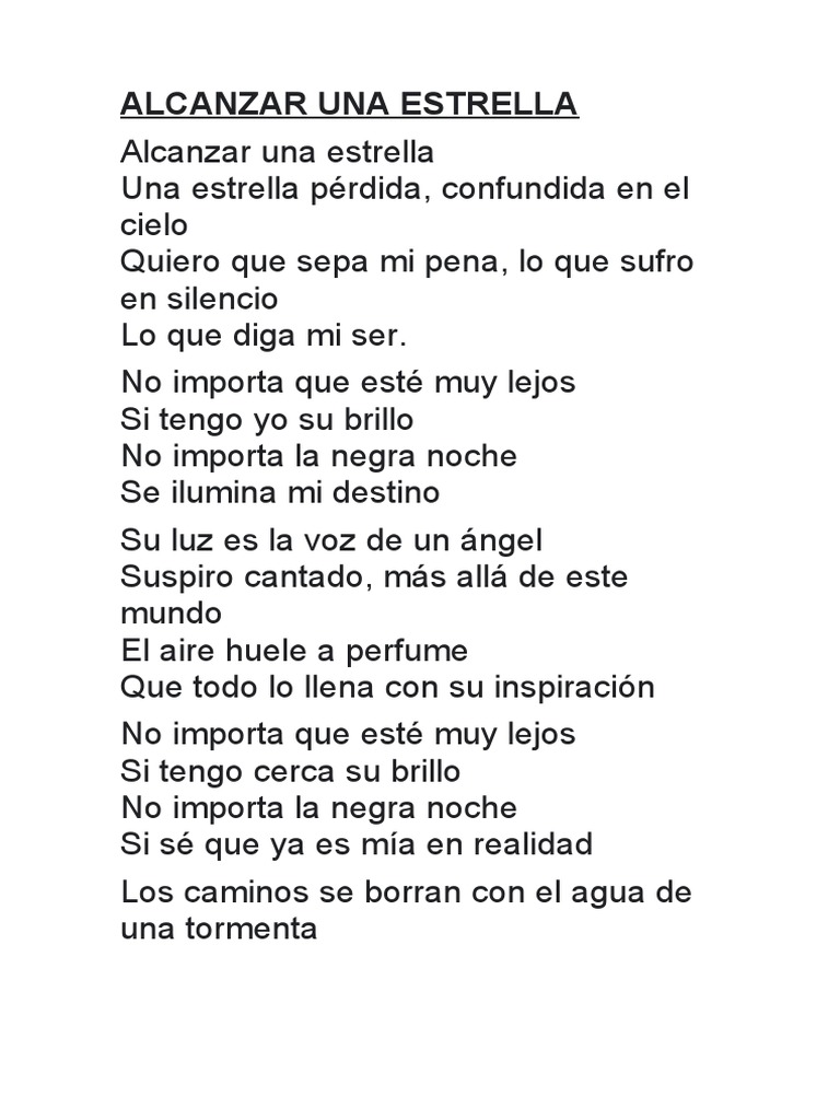 ALCANZAR UNA ESTRELLA | PDF