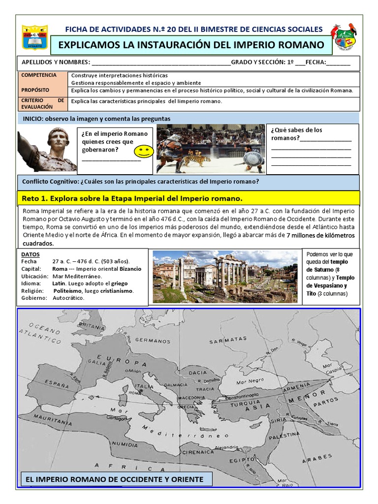 Características del Imperio Romano | PDF | imperio Romano | Roma antigua