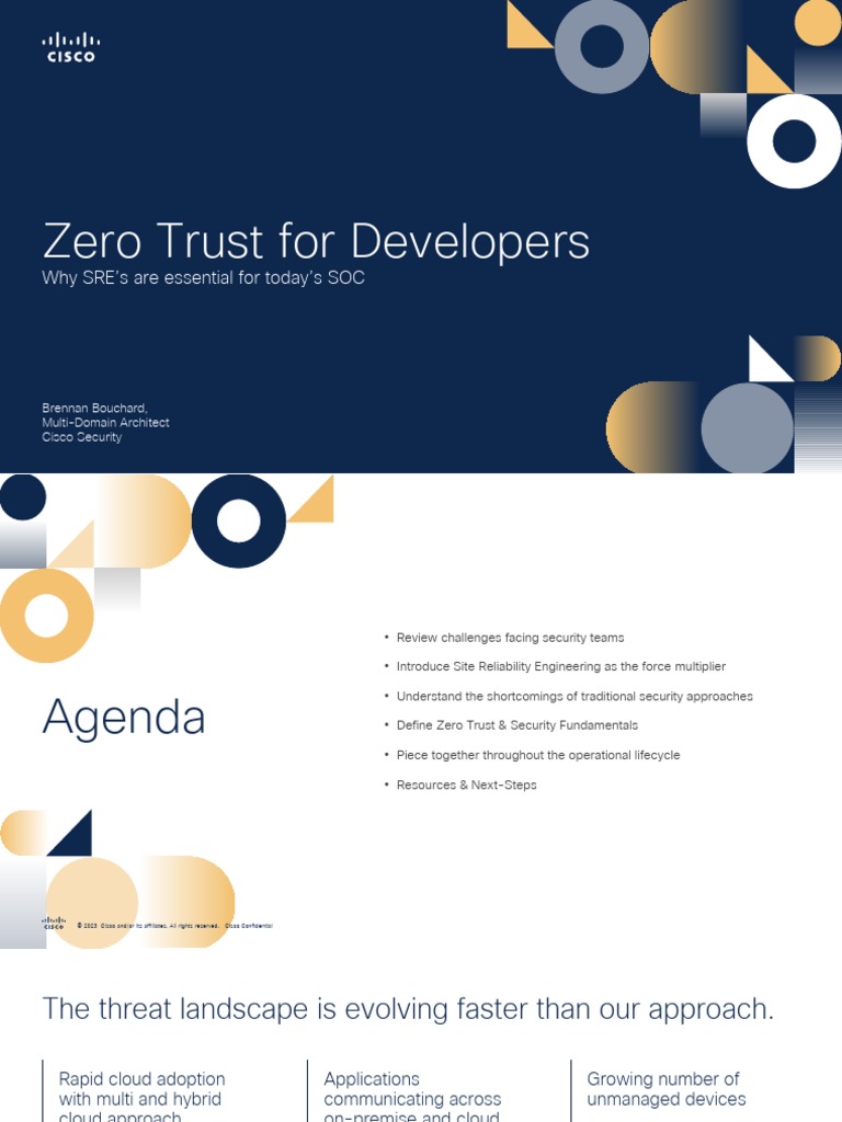 Foundations of Zero Trust - Webinar | PDF | Security | Computer Security