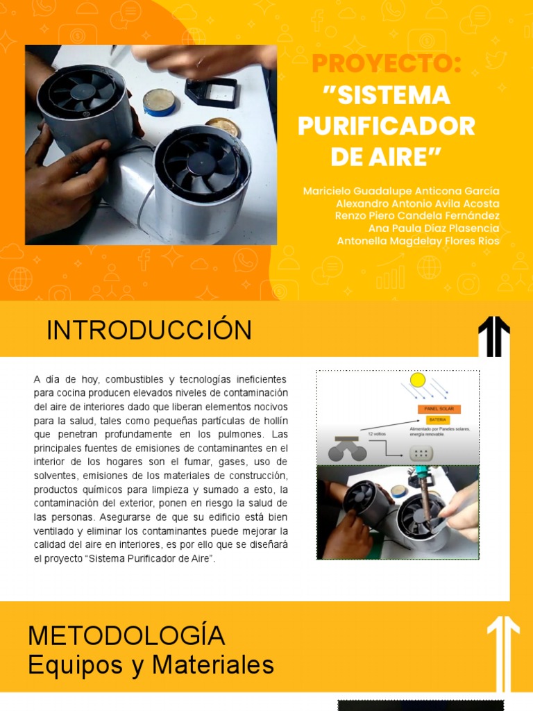 Plantilla EXPOSICION PROYECTO 2022 | PDF | Contaminación | Materiales