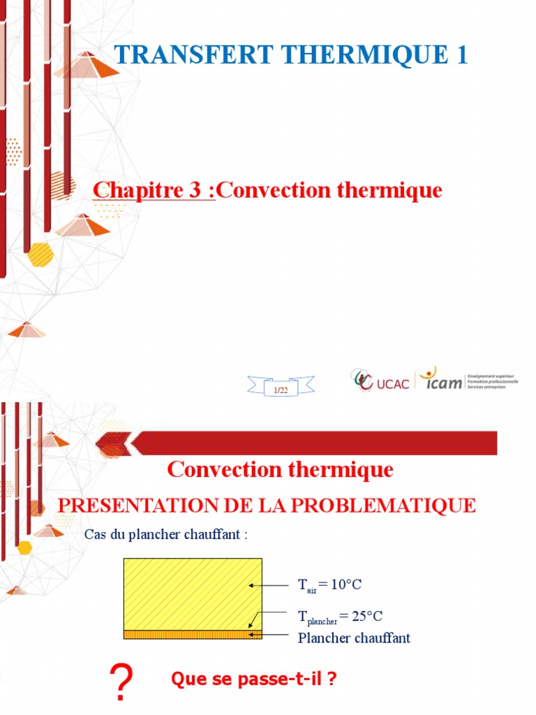 Convection thermique : principes et méthodes | PDF | Convection ...