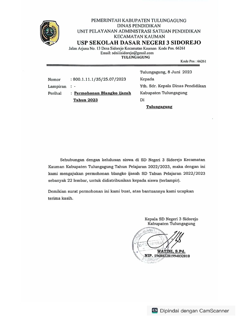 SUKET PERMOHONAN | PDF