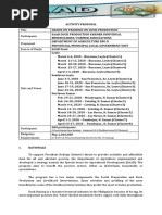 Agricultural Livelihood Project Proposal | PDF