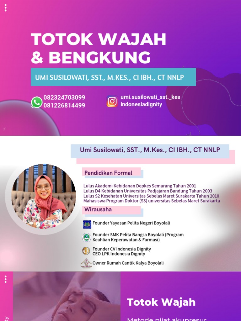 Totok Wajah Dan Bengkung | PDF | Pengembangan Diri