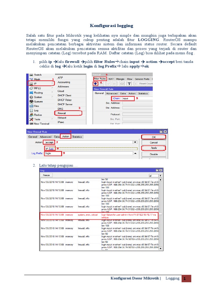 Konfigurasi Logging | PDF