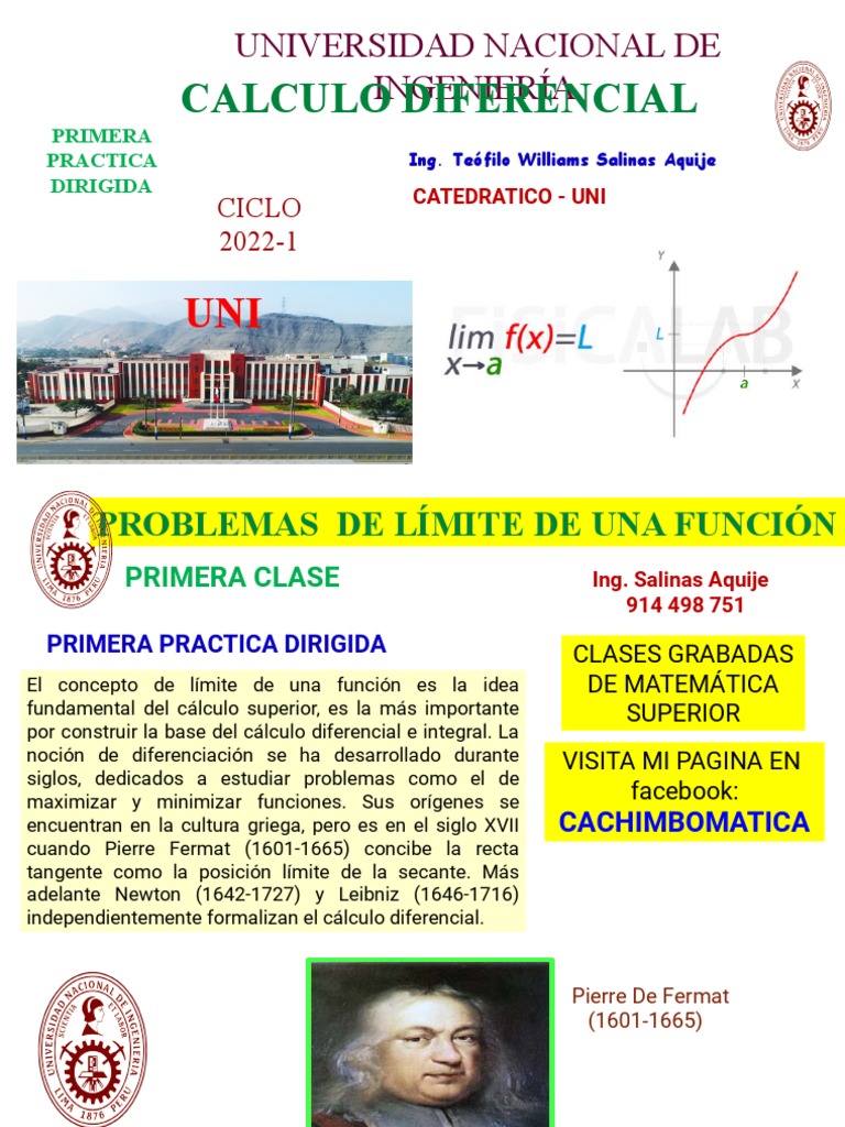 Clase Modelo - Calculo Previo | PDF | Calculo diferencial | Límite ... Clase Modelo - Calculo Previo | PDF | Calculo diferencial | Límite ...