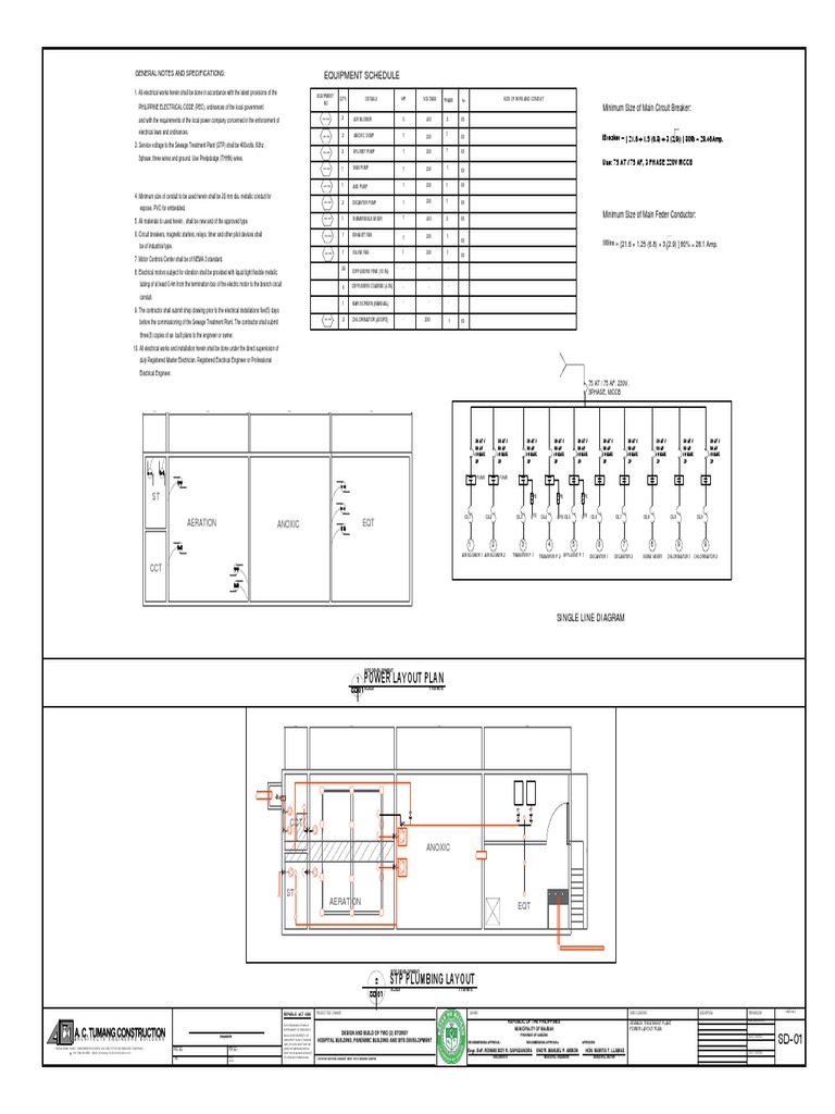 STP Plans | PDF | Electric Power | Wire
