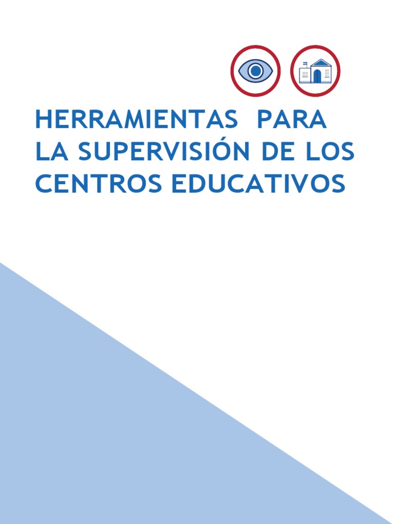 Herramientas de Supervision Educativa y Acompañamiento Docente 2023 ...