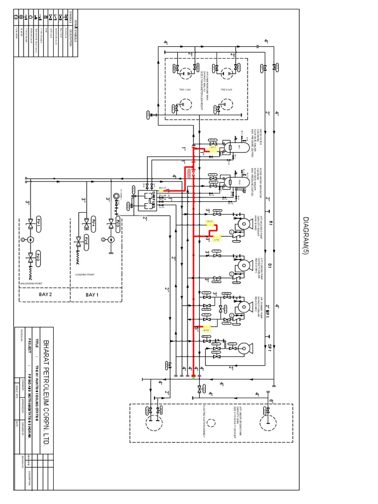 P&id 05 | PDF | Valve | Pump