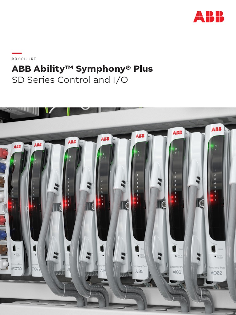 ABB Symphony Plus SD Series Control and IO | PDF | Automation | Input/Output