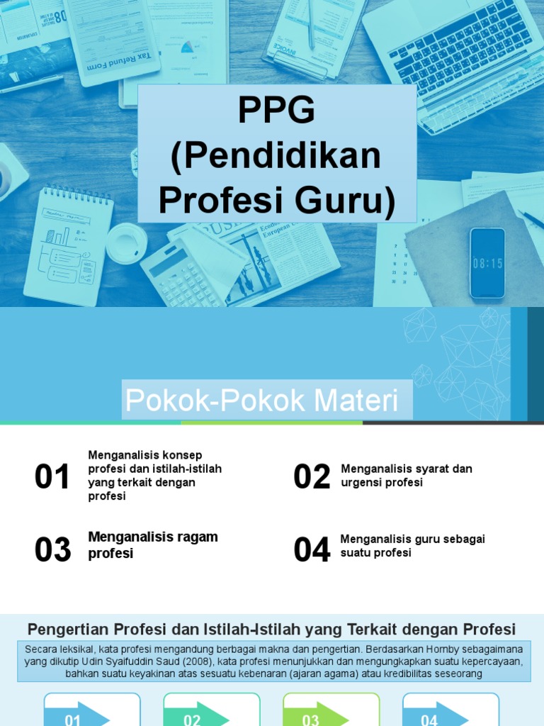 PPG (Pendidikan Profesi Guru) | PDF