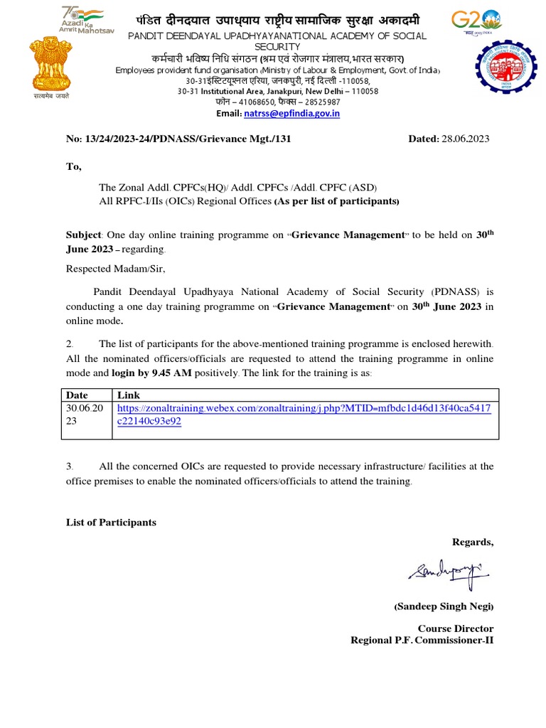 Trg_Grievance_pdnass_28062023 | PDF