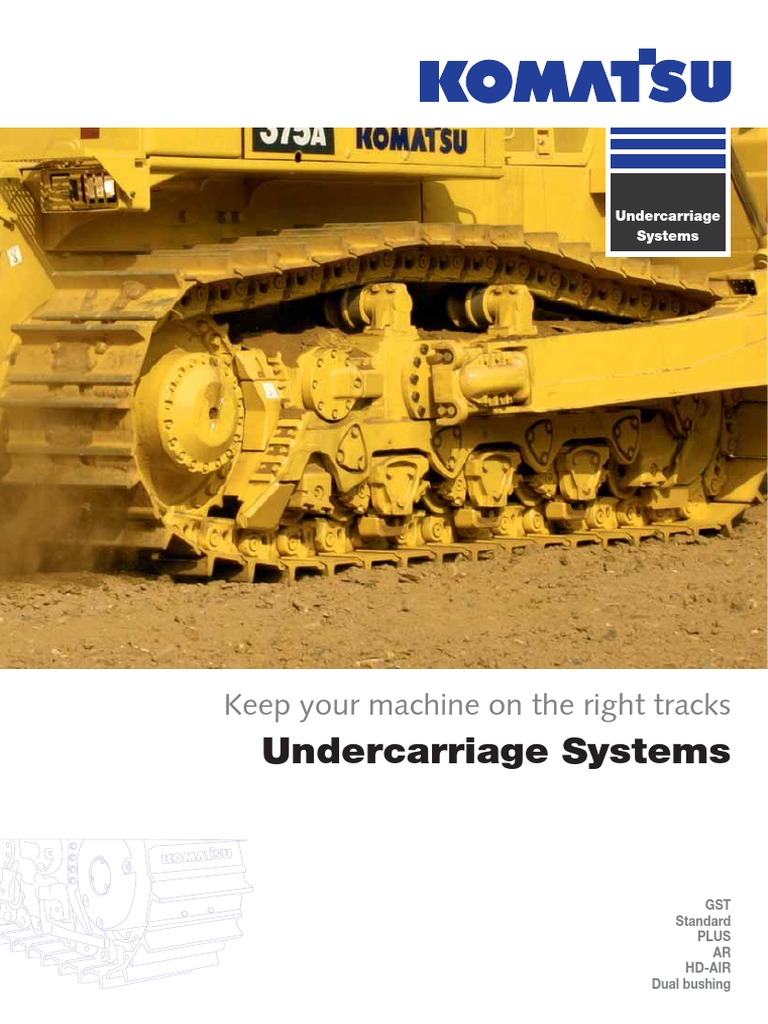 Komatsu Undercarriage | PDF | Landing Gear | Wear