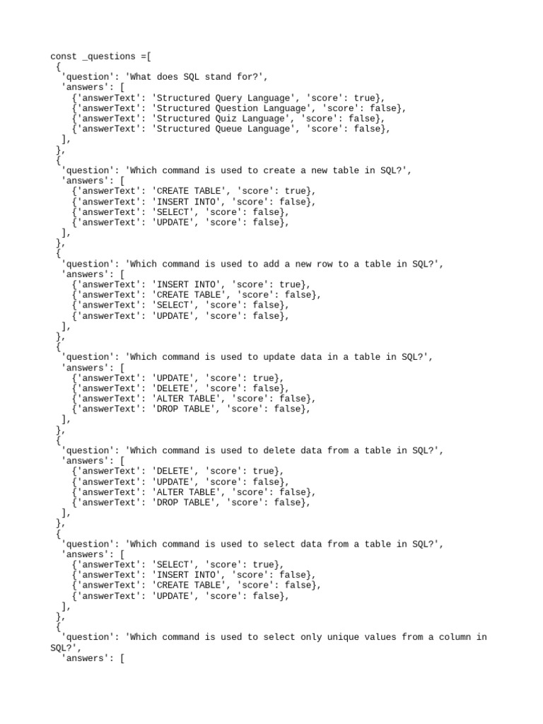 SQL | Download Free PDF | Table (Database) | Data Management SQL | Download Free PDF | Table (Database) | Data Management