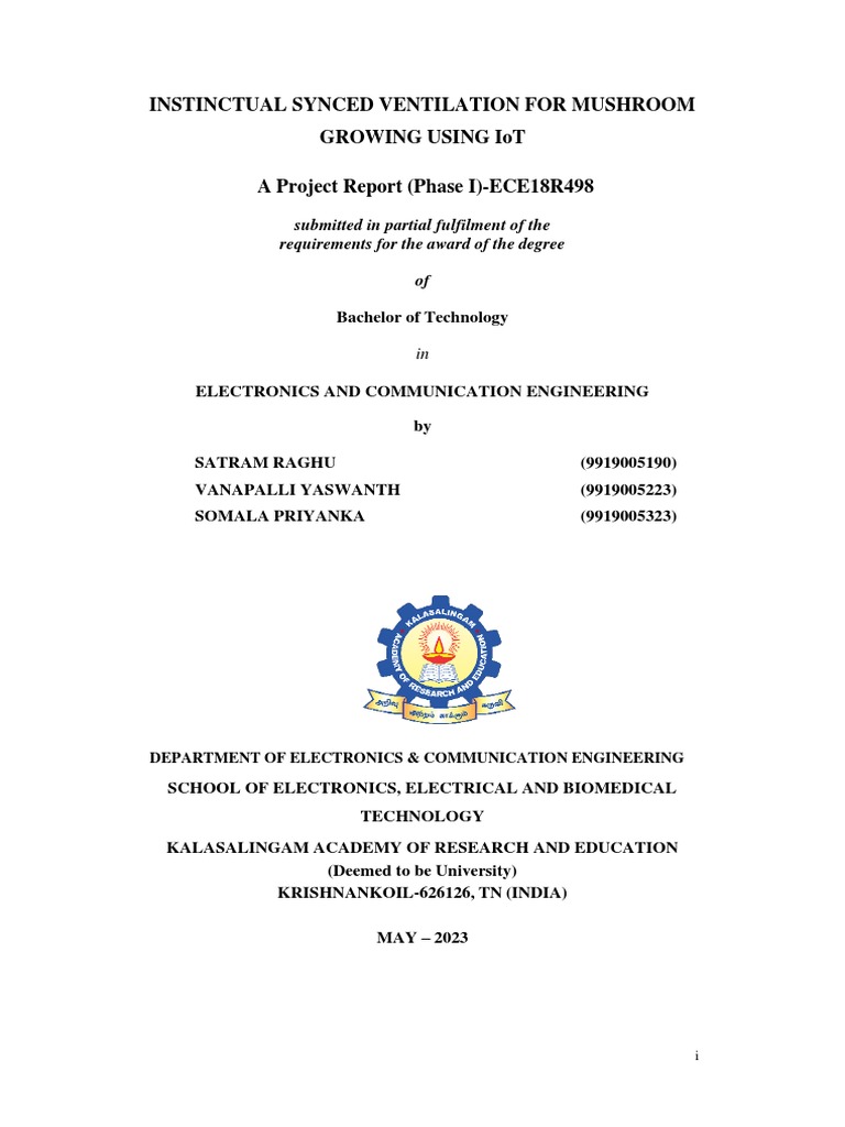 Project Report Phase-1.PDF | PDF | Internet Of Things | Ieee 802.11