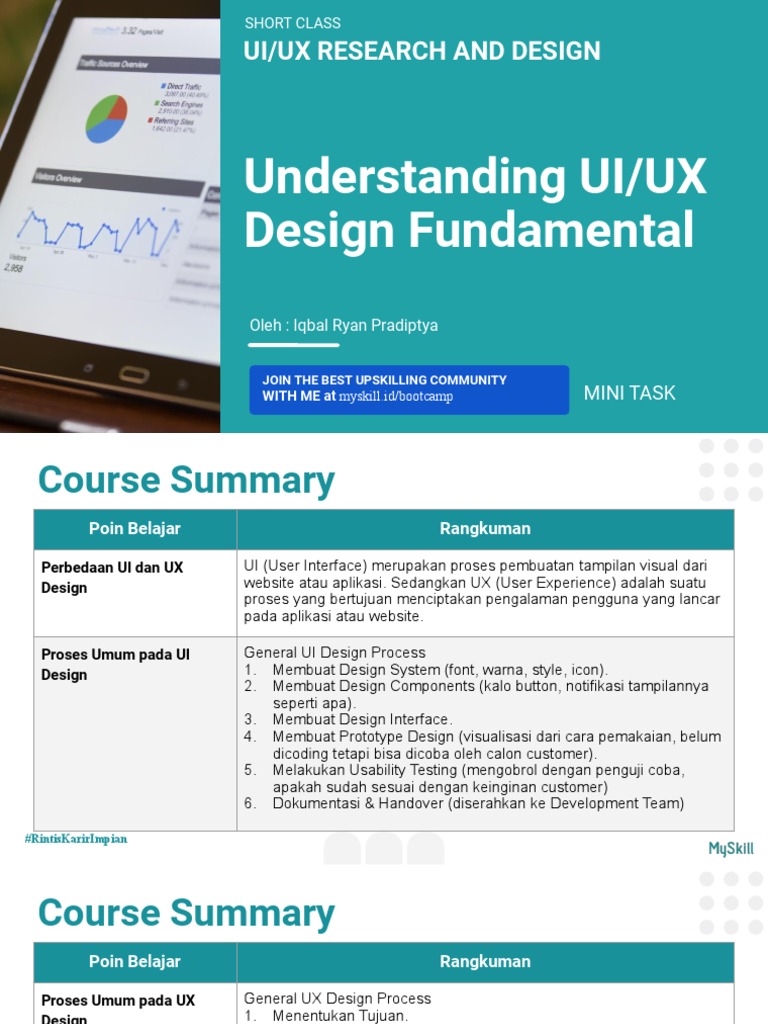 Case Study UIUX Intro SC 11 Mei 2023 | PDF