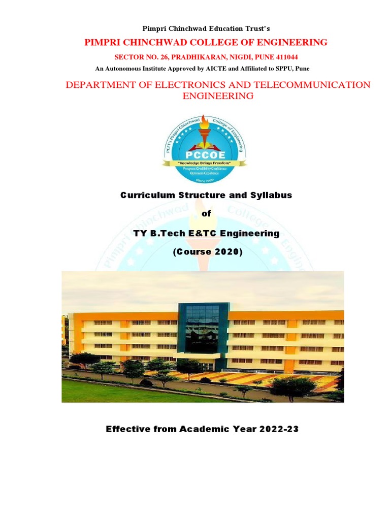 TY BTech ETC Structure and Syllabus 2022-23 | PDF | Power Electronics | Power Inverter