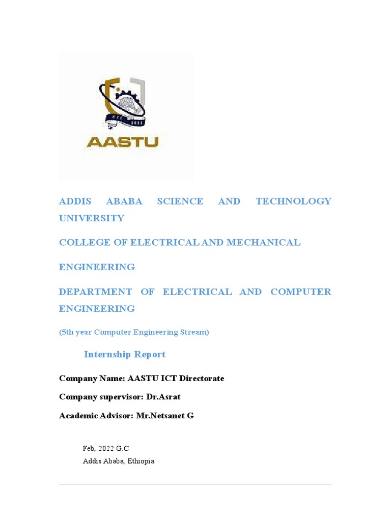 ADDIS ABABA SCIENCE AND TECHNOLOGY(DTS) | PDF | Software Development Process | Agile Software ...