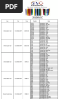 3D-Master To VITA Classical Shade Conversion Charts | PDF | Chess | Sports