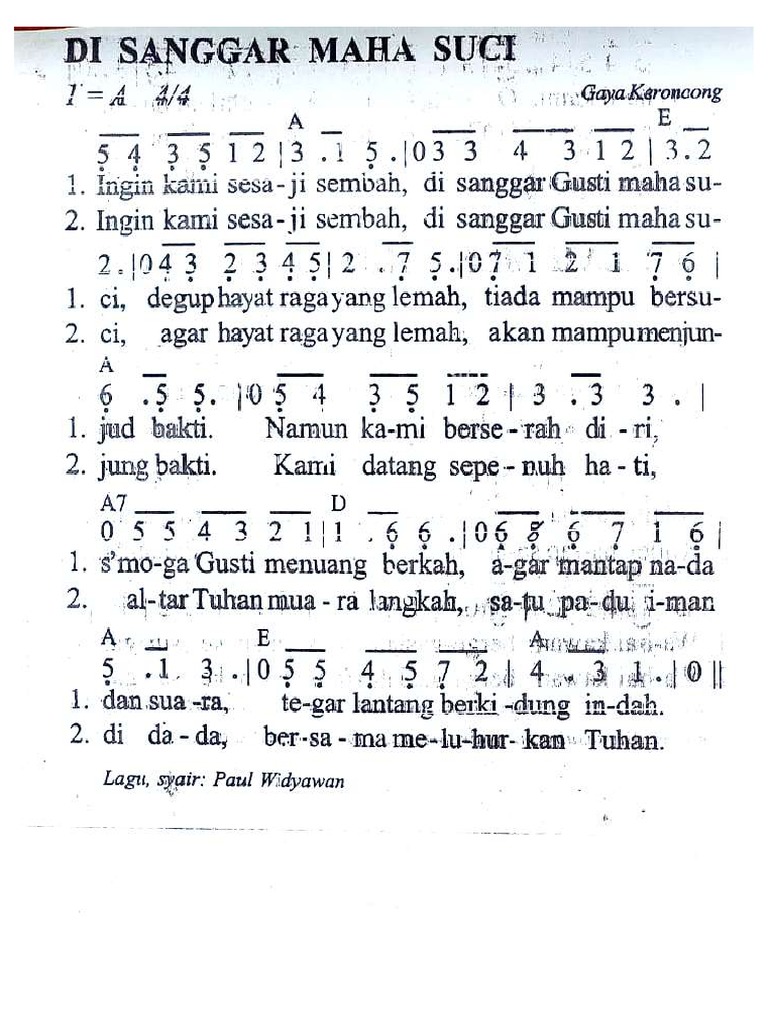 Di Sanggar Maha Suci | PDF