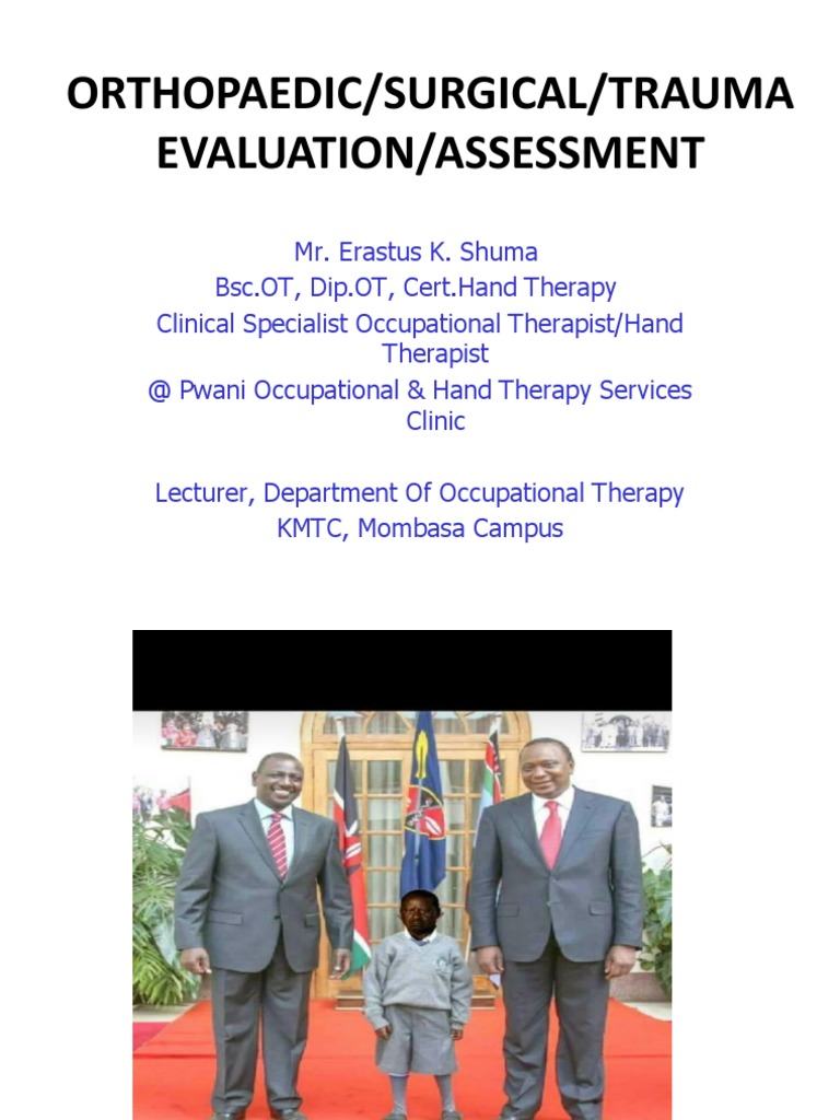 Orthopaedic Surgical Evaluation Assessment PPT 2 | Download Free PDF ...