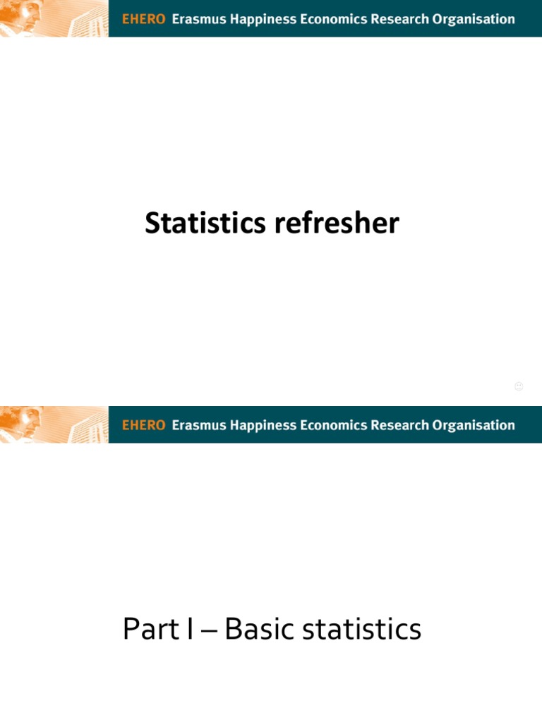 Statistics Refresher for Data Science | PDF | Level Of Measurement ...