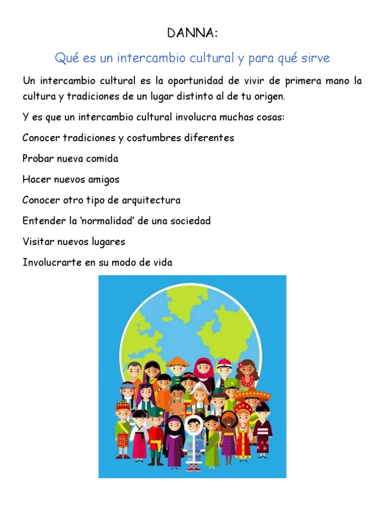 Intercambio Cultural: Definición y Beneficios | PDF | México | Tradiciones