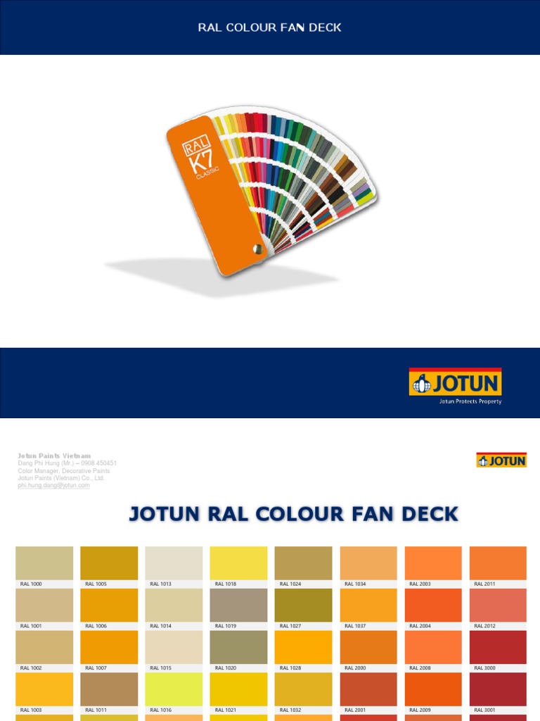 JOTUN Color Sheet PDF PDF Color Art Media, 51% OFF
