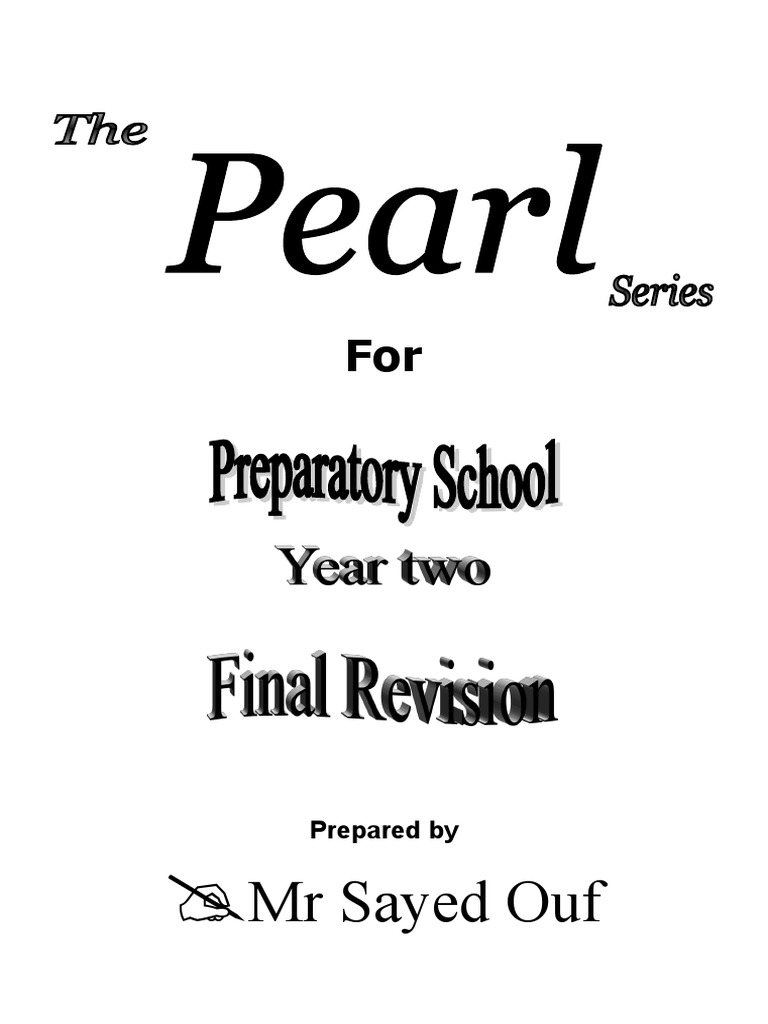 Final Revision Prep 2 First Term | PDF