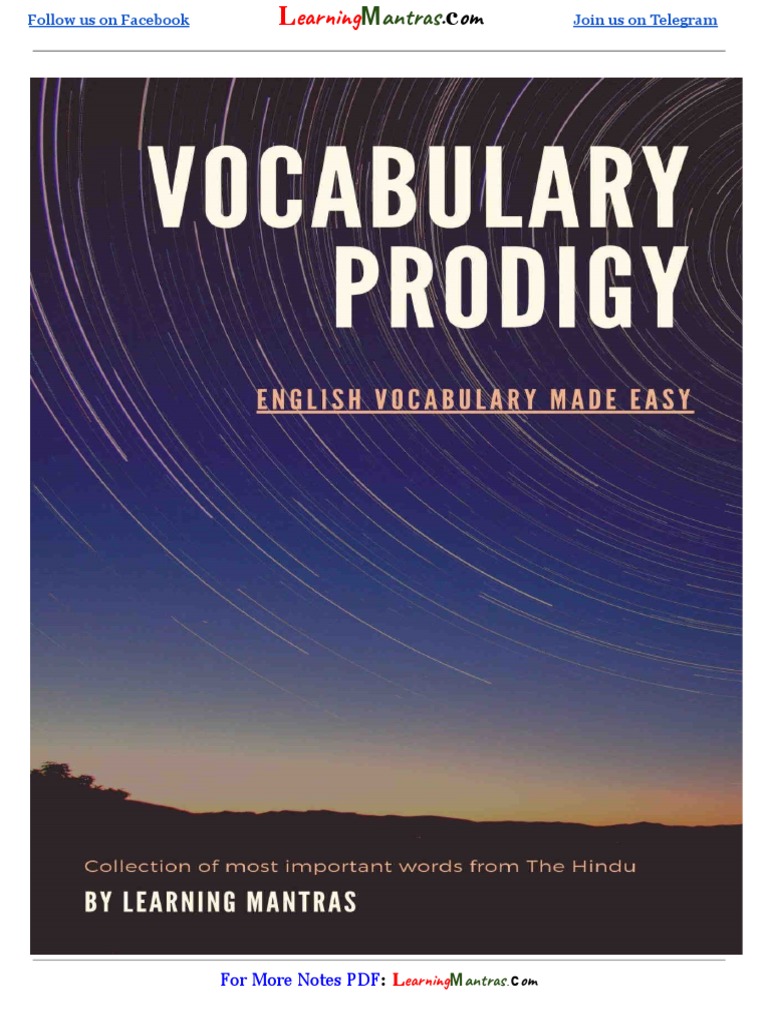 English Vocabulary Made Easy | PDF | Defamation | Adjective