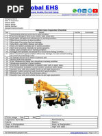 Inspection Checklist For Lifting Tools & Tackles | PDF | Manufactured ...