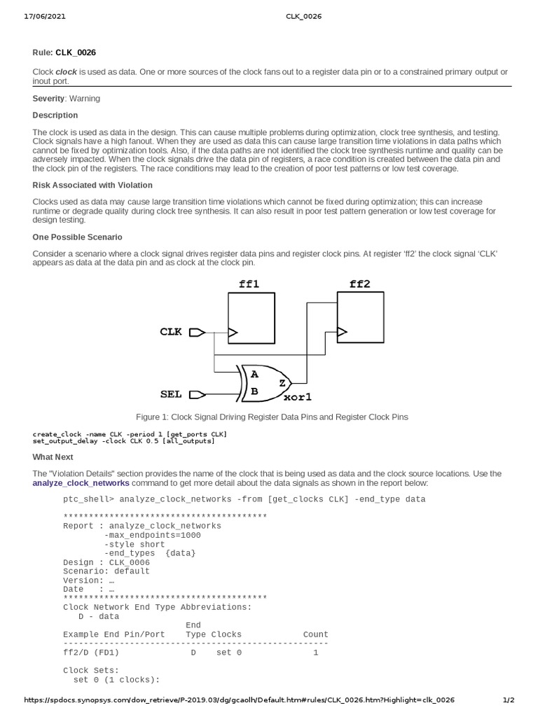 CLK 0026 | PDF | Clock | Digital Electronics