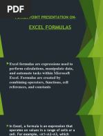 Basic Excel Formulas Pdf Formula Microsoft Excel