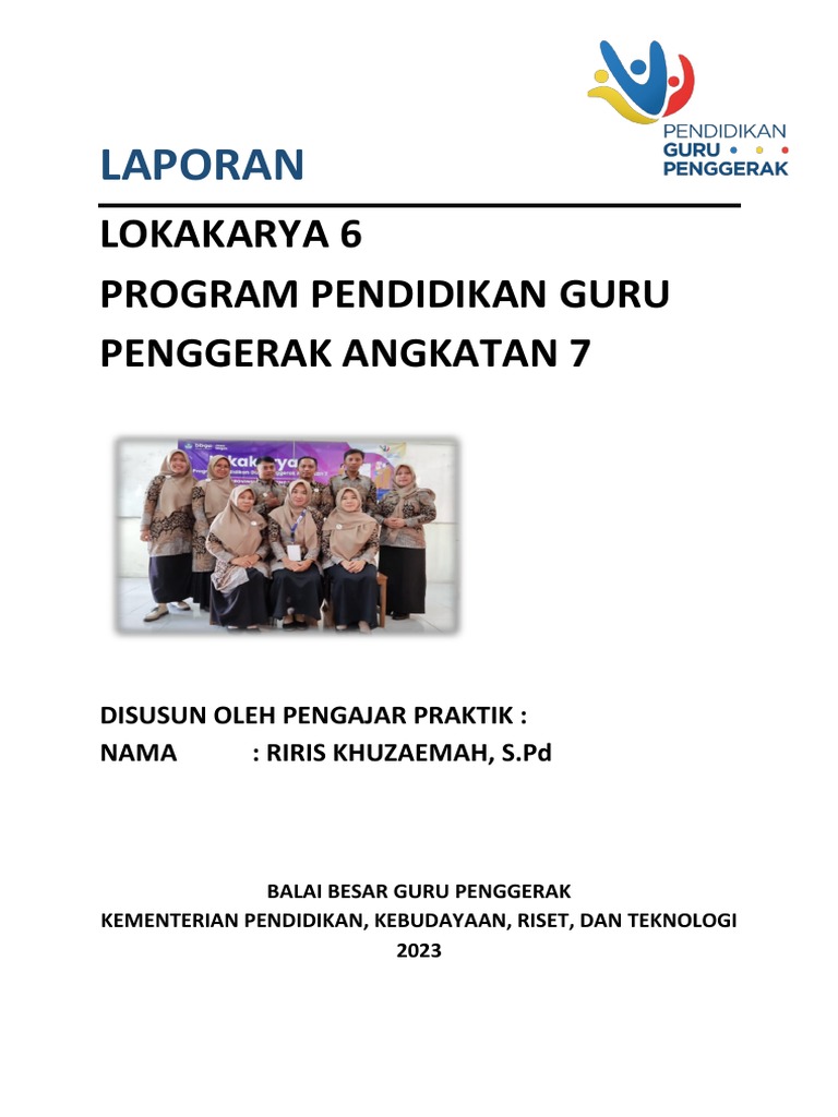 Laporan Lokakarya 6 | PDF | Karier & Perkembangan