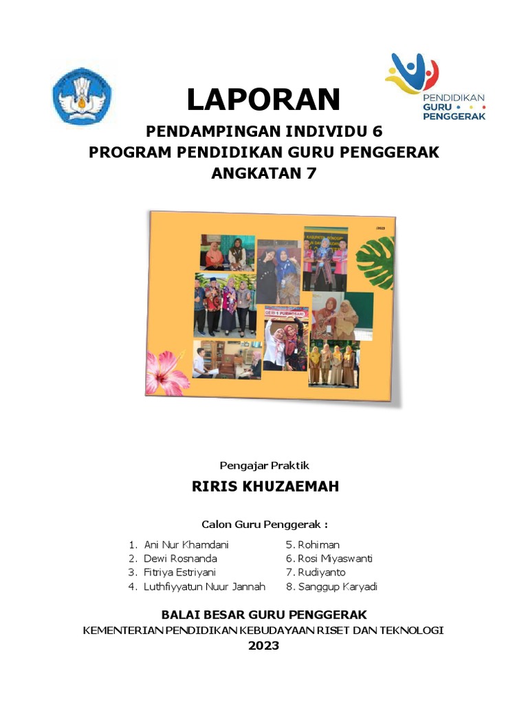 Laporan Pi 6 | PDF | Karier & Perkembangan | Sains & Matematika