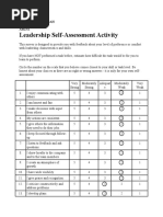LEADERSHIP STYLE QUESTIONNAIRE (Northouse 2009) - Original | PDF ...