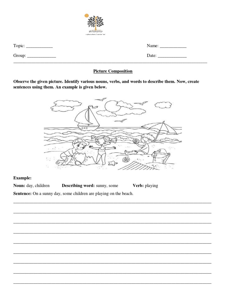 English 3 Picture Composition | PDF