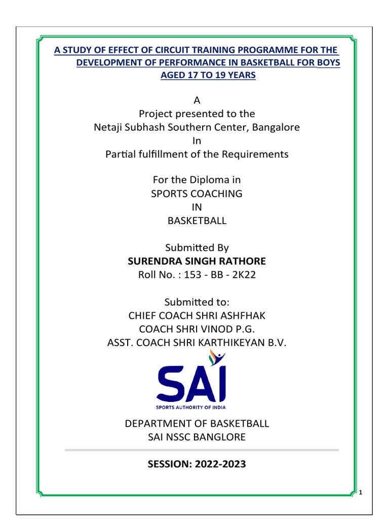 Surendra Singh Rathore-1 | PDF | Skeletal Muscle | Physical Fitness