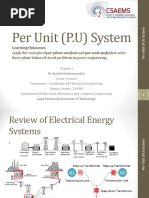 Power Systems: Per Unit Problem Solved | PDF