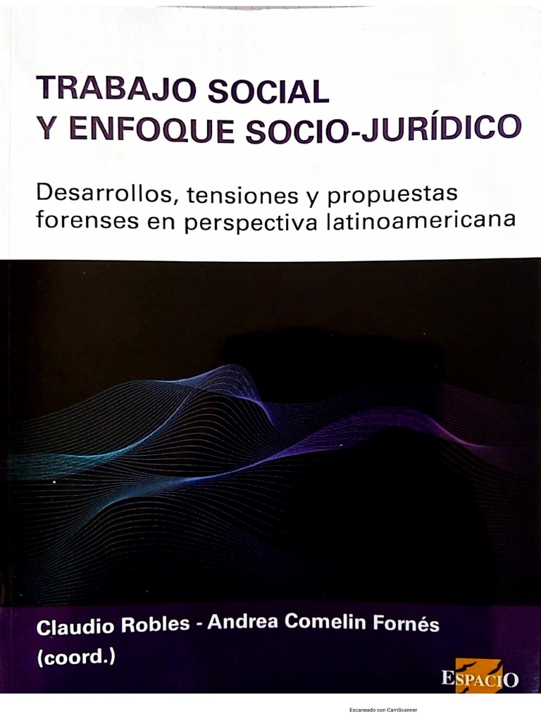 Claudio Robles. Trabajo Social Enfoque Socio Juridico | PDF