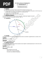 Le Cercle Et Le Disque | PDF | Cercle | Triangle