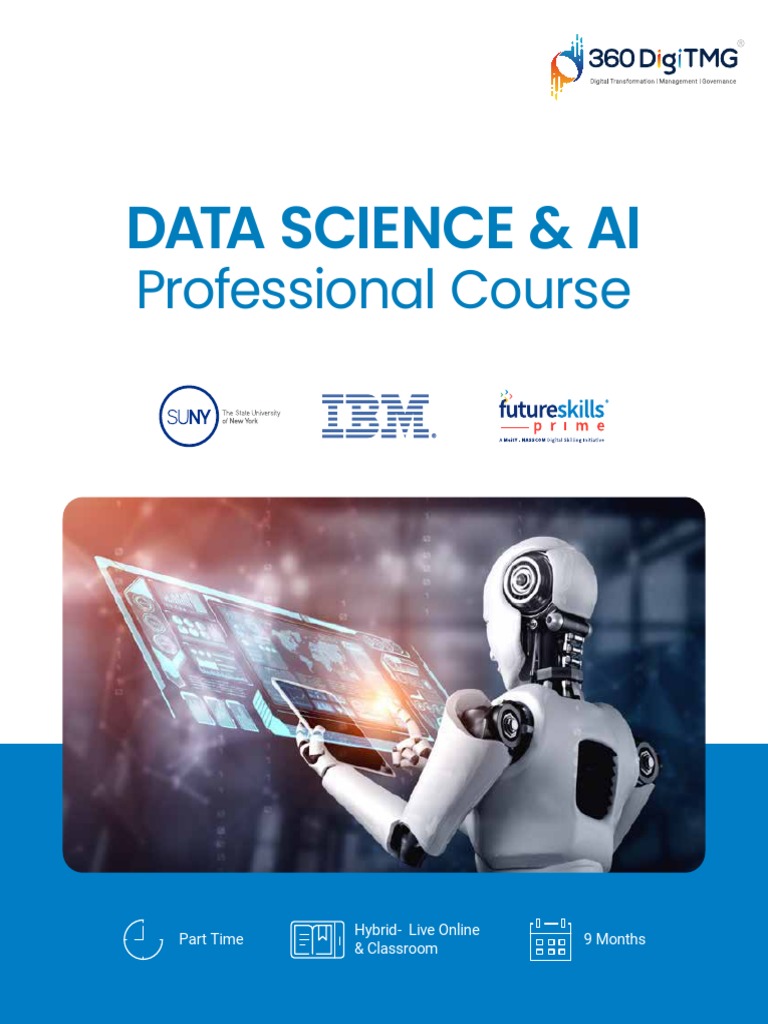Data Science & AI Professional Course | PDF | Logistic Regression ...