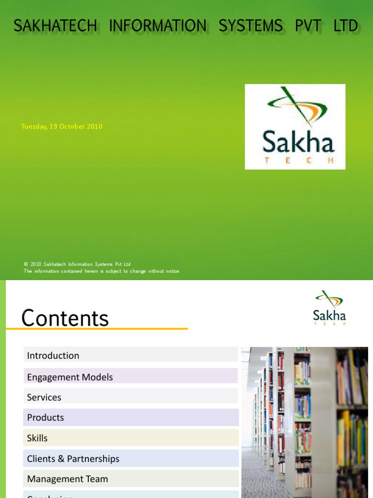 Sakhatech Corporate Presentation 28 05 | PDF | Business | Software