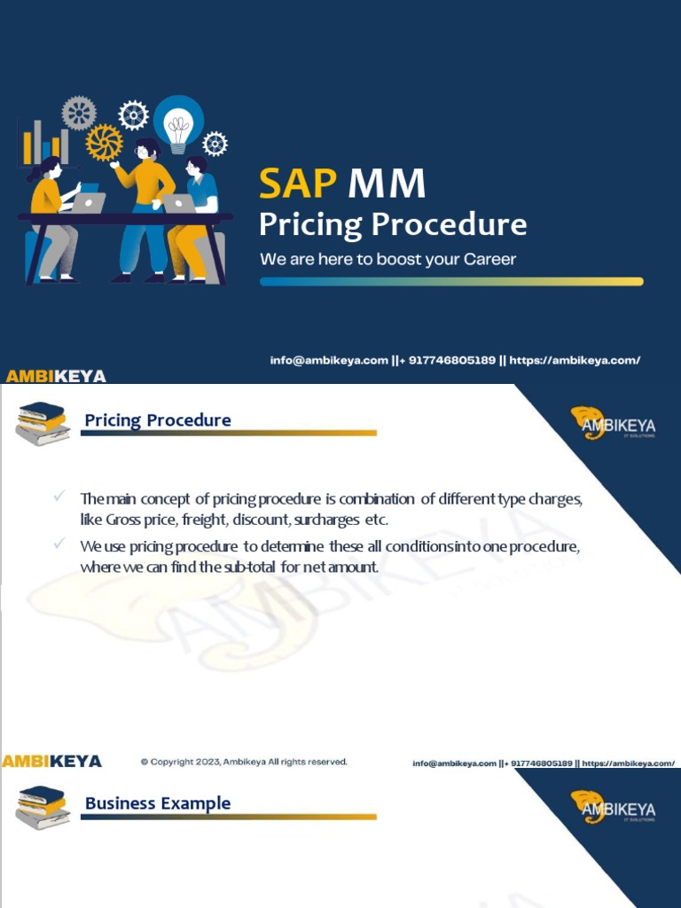 SAP MM Pricing Procedure | PDF | Pricing | Database Schema SAP MM Pricing Procedure | PDF | Pricing | Database Schema