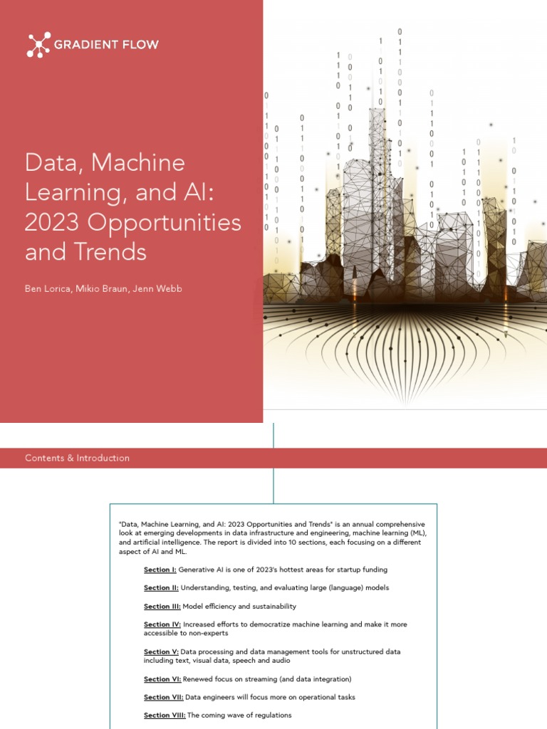 Gradient Flow Trend 2023 Report Final | PDF | Artificial Intelligence | Intelligence (AI ...