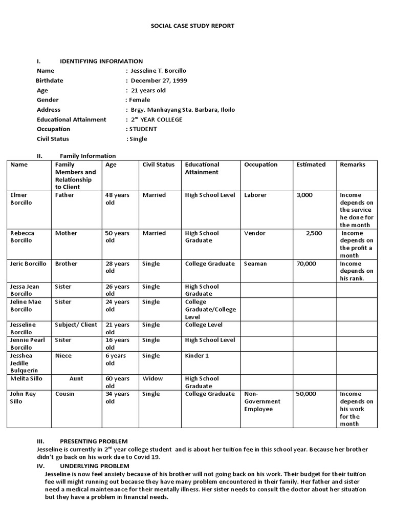 Case Study Report | PDF